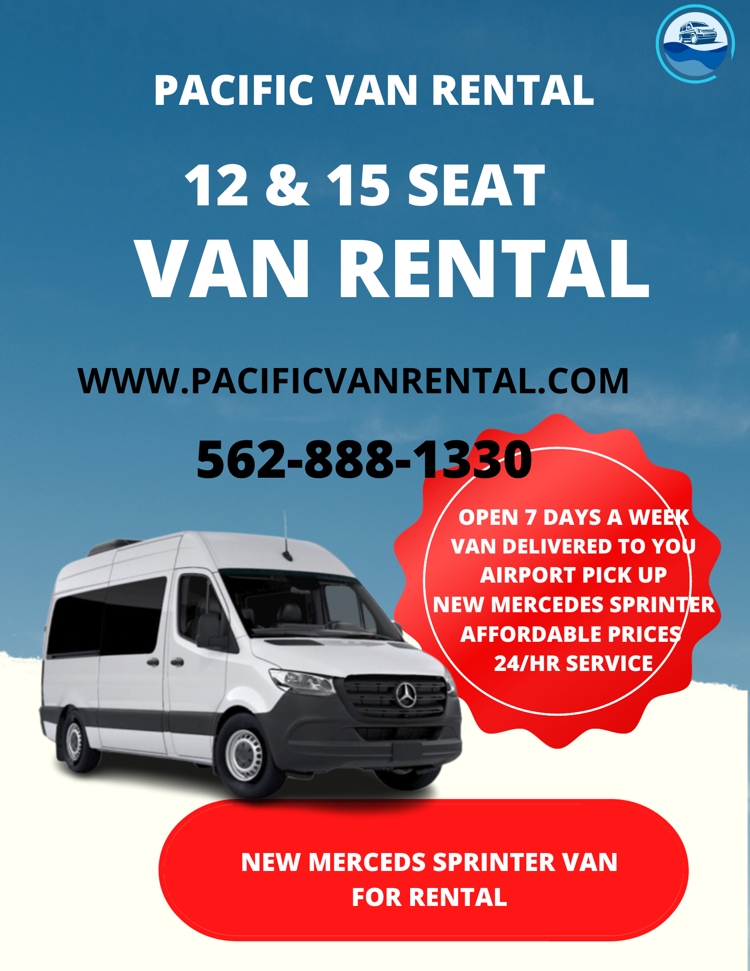 BREA PASSENGER VAN RENTAL - Pacific Van Rental