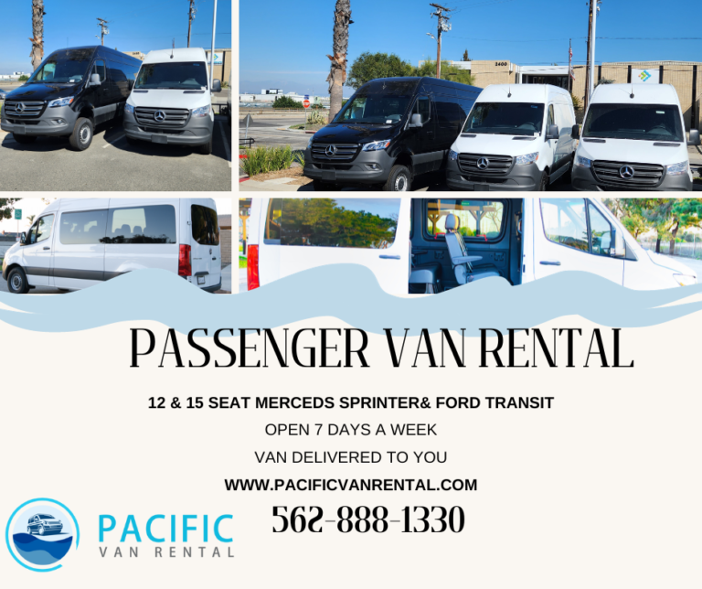 El Segundo Passenger Van Rental - Pacific Van Rental